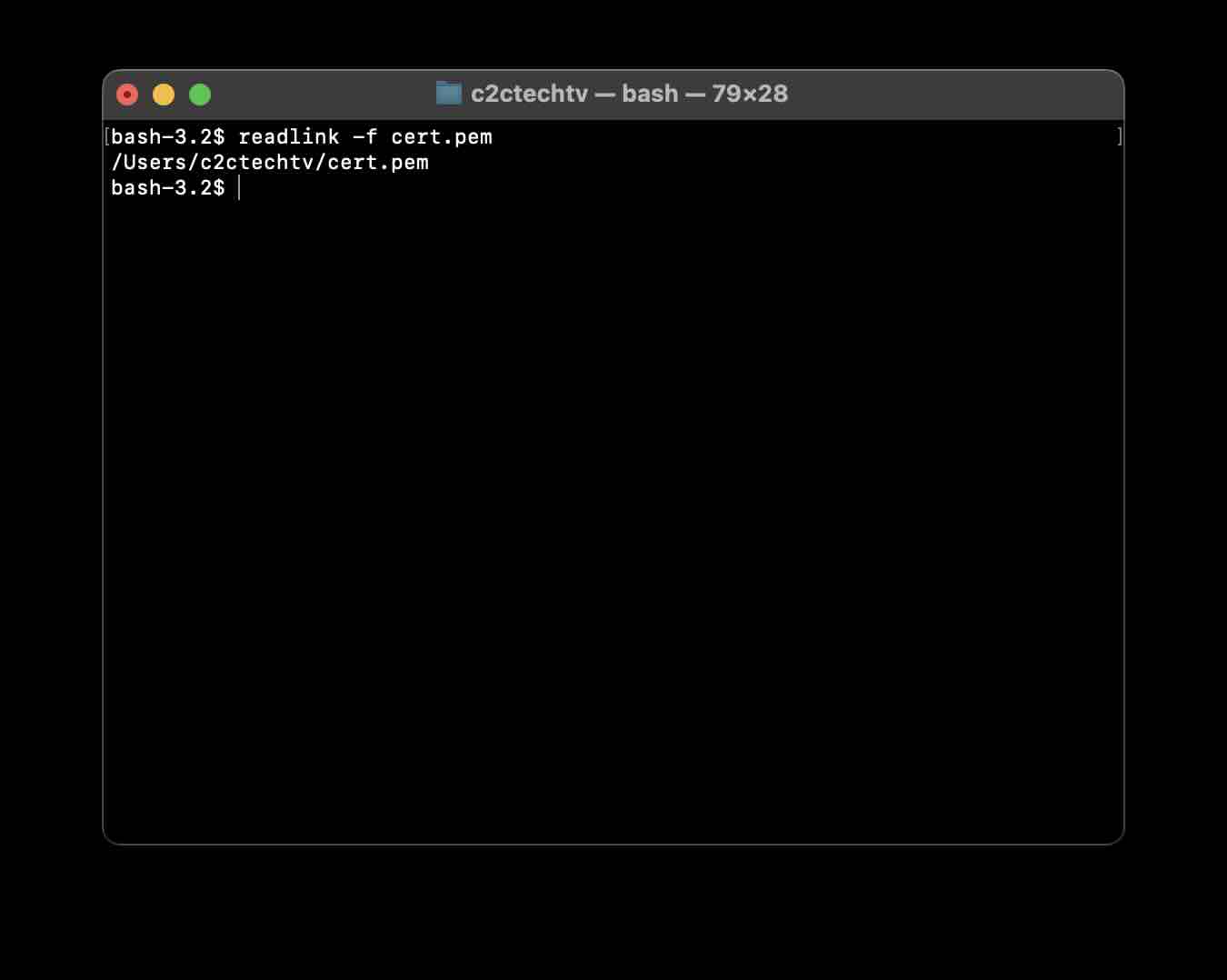 Bash Command To Get Absolute Path For A File Code2care